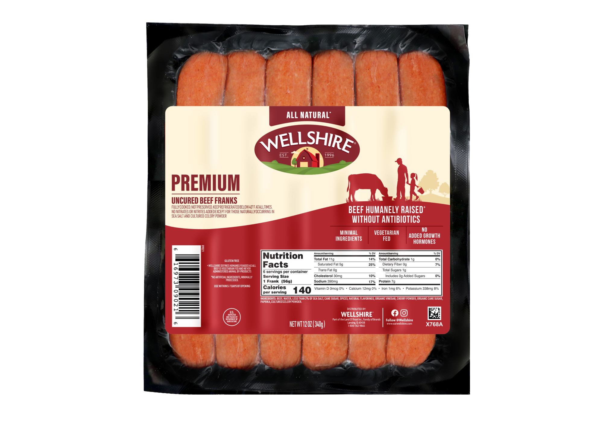 Premium Uncured Beef Franks Eatwellshire Premium Uncured Beef Franks Eatwellshire