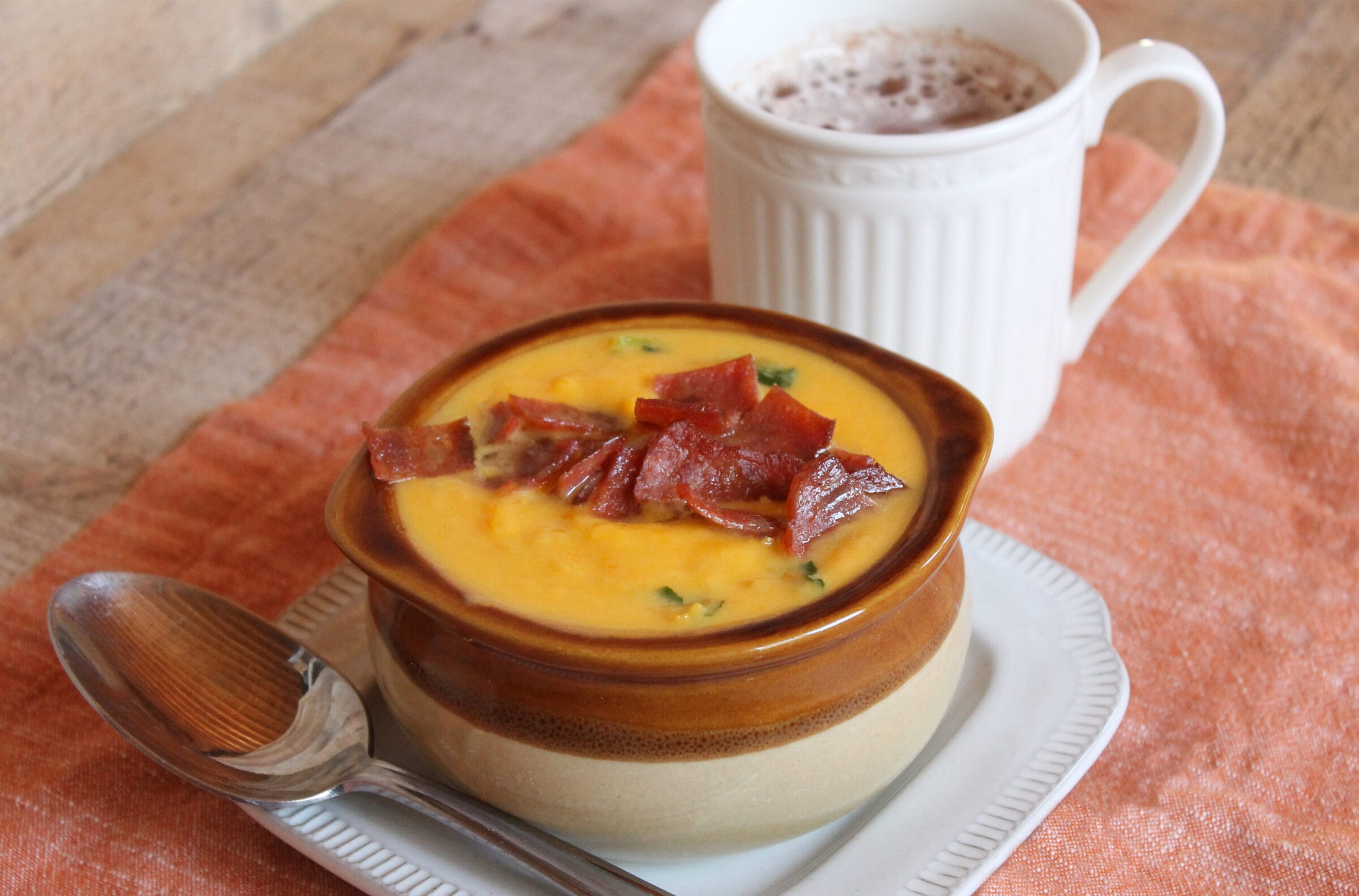 Sweet Potato Turkey Bacon Chowder - eatwellshire.com