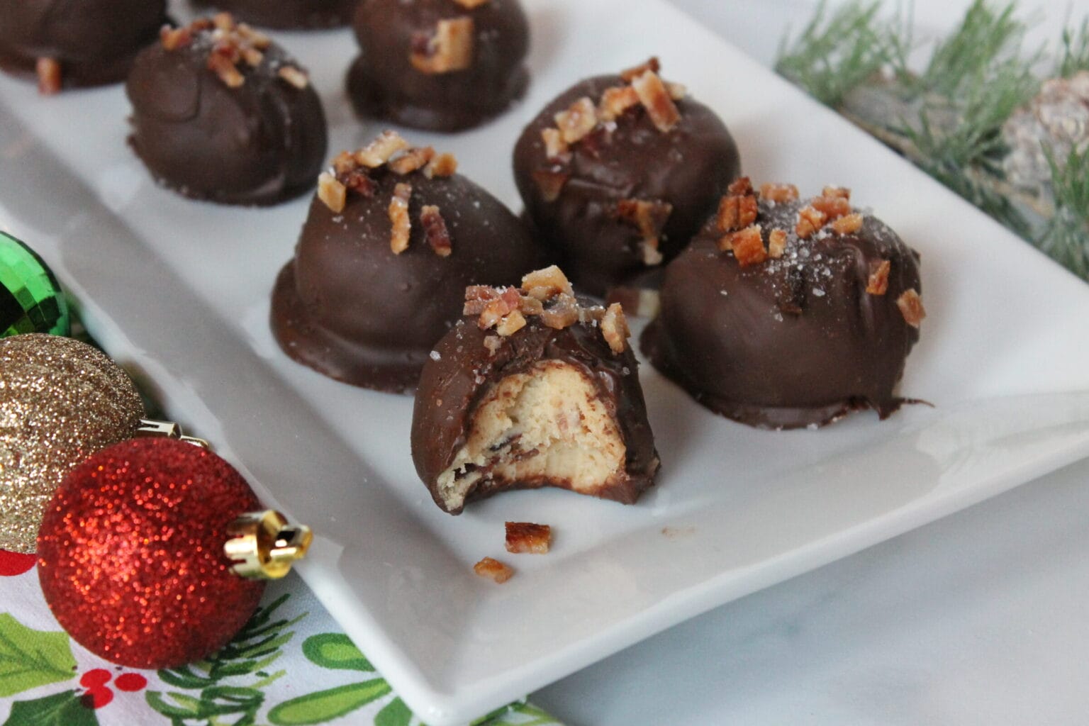 Chocolate Bacon Truffles - eatwellshire.com